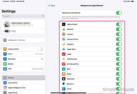 How To Manage Background App Refresh On Iphone And Ipad