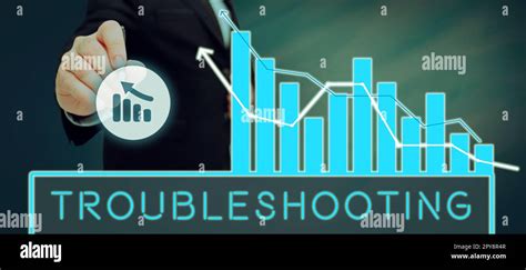 Writing Displaying Text Troubleshooting Business Concept An Act Of Investigating Or Dealing