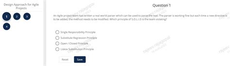 Solved An Agile Project Team Has Written A Real World Parser