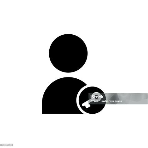 사용자 키 아이콘입니다 관리자 기호 편집 가능한 스트로크 간단한 일러스트 모바일 개념과 웹 디자인 디자인 템플릿 벡터 개념에 대한 스톡 벡터 아트 및 기타 이미지 Istock