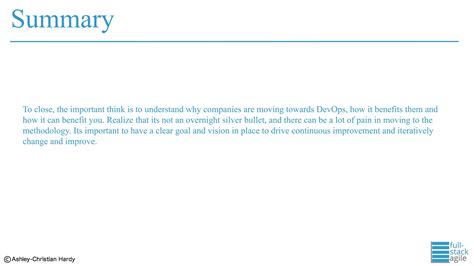 Full Stack Agile What Is DevOps PDF Cloud Computing Internet
