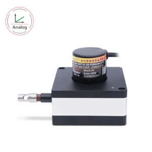 Analog 4 20mA Linear Draw Wire And Cable Displacement Sensor Transducer Briterencoder