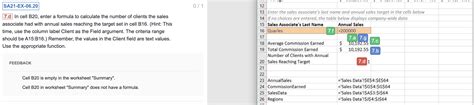 solved 7 d in cell b20 ﻿enter a formula to calculate the