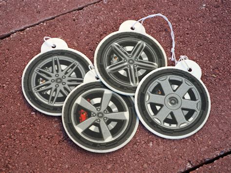 “wheel Icons” Air Freshener Pack Audizine Store