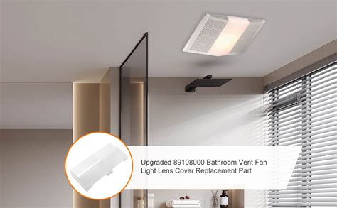 89108000 Bathroom Vent Fan Light Lens Cover Fit For Broan Nutone
