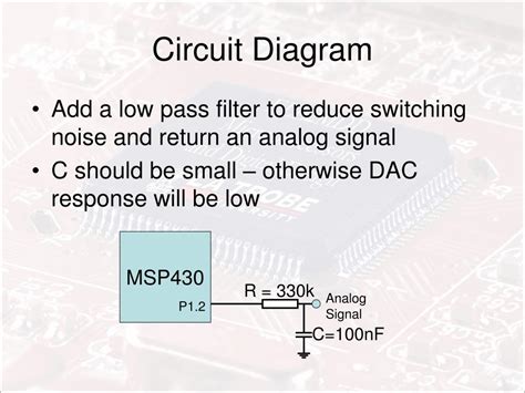 Ppt Lecture 16 Digital To Analog Converter Pwm Implementation Powerpoint Presentation Id