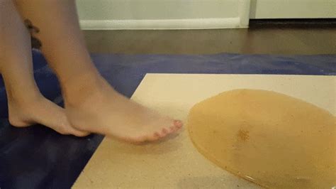 Karina Stuck Barefoot In Ultra Sticky Glue Trap Frankie West Productions Clips4sale