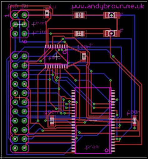 512kb Sram Expansion For Arduino Mega Pcb Design And Build Process
