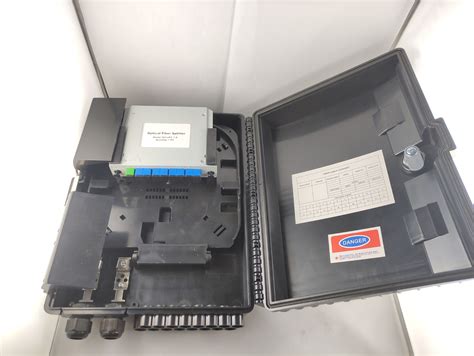 16 Port Ftth Nap Box With 1 8 Cassette Splitter I Kaizen Computer Network Supplies