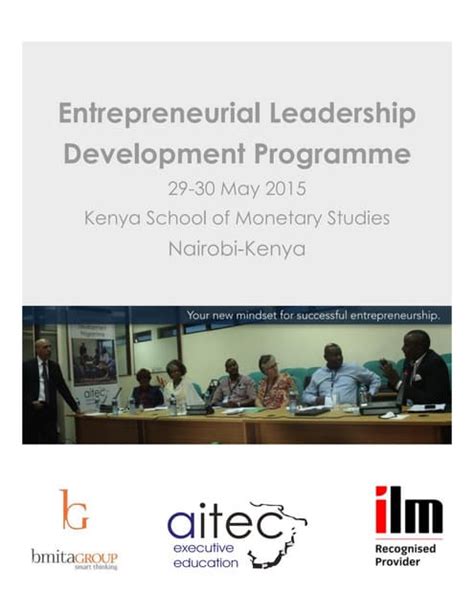 Eldp Brochure 2015 Pdf Professional School Postgraduate Education