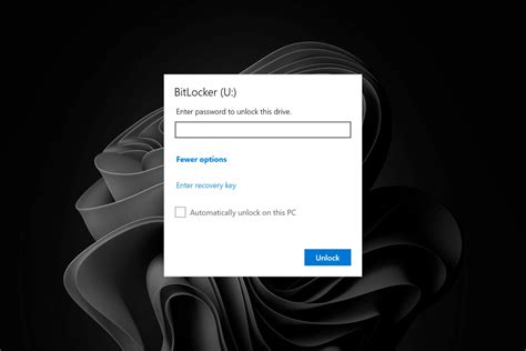 Як увімкнути або вимкнути автоматичне розблокування Bitlocker на Windows 11