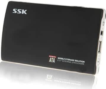 SSK 2 5 Mobile Storage Solution HDD Hard Disk Drive External Enclosure Case Box Black SCHD1