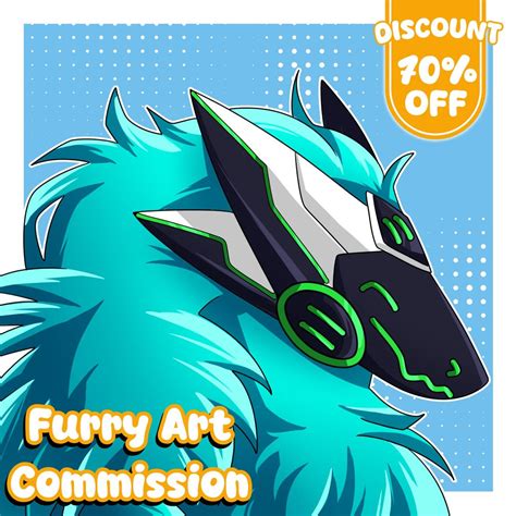 Protogen Commission Custom Furry Protogen Art Synth Primagen