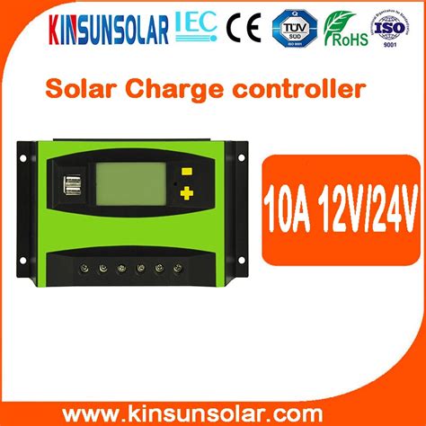 10A Solar Charge Controller With LED Display Solar Controller And MPPT Controller