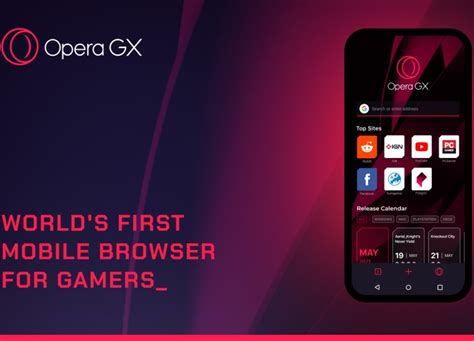 Opera Gx Mobile Is The First Gaming Inspired Browser For Android