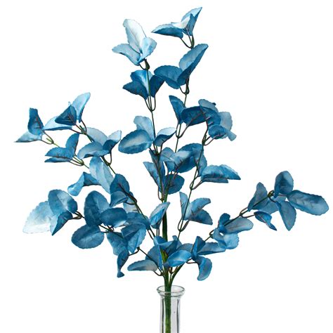 19 Lambs Ear Leaf Spray Blue