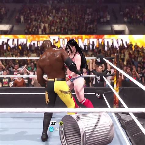Amy Dumas Vs Bobby Lashley In Wwe2k24 Youtube