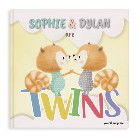 Personalised Book For Twins Or Triplets Yoursurprise
