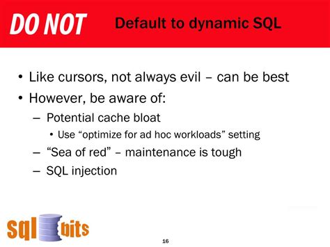 PPT T SQL Bad Habits Best Practices PowerPoint Presentation ID