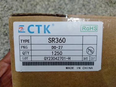Sr360 Diode Ctk At ₹ 3 Piece डायोड In Mumbai Id 2854511989373