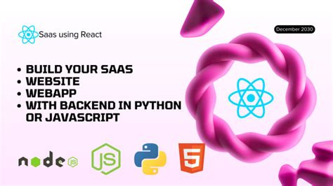 Build Saas Using React With Custom Backend By Shiekhknight0 Fiverr