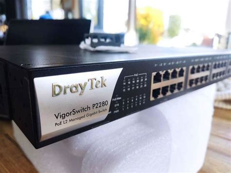 Draytek Vigorswitch P2280 Managed Gigabit Network Switch For Sale In Carrigtwohill Cork From
