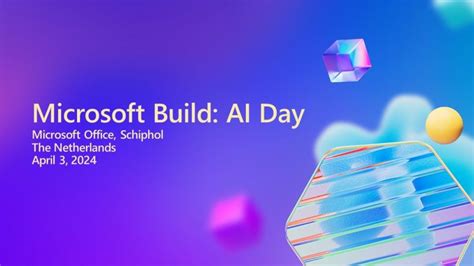 Jules Hoppenbrouwers On Linkedin Join Us For Microsoft Build Ai Day ⚡ This Event Enables