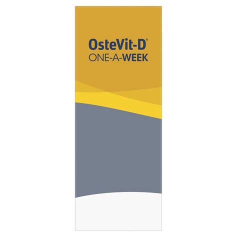 Buy Ostevit D Vitamin D3 7000iu 1 A Week 30 Capsules Online At Chemist