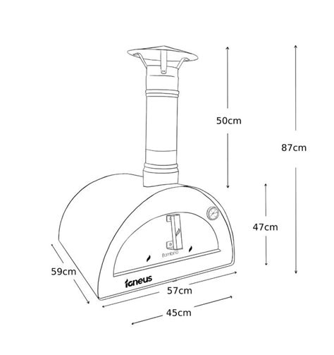 Igneus Bambino Dimensions Best Outdoor Pizza Oven Build A Pizza Oven Diy Pizza Oven Brick
