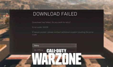 10 Ways Error Code Diver 6 In Call Of Duty Warzone