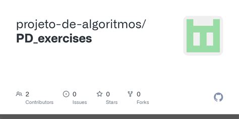 GitHub Projeto De Algoritmos PD Exercises