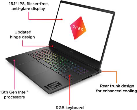Hp Omen T Wf Gaming Laptop Fhd Ips Hz Display Intel Core I Hx Gb Ram