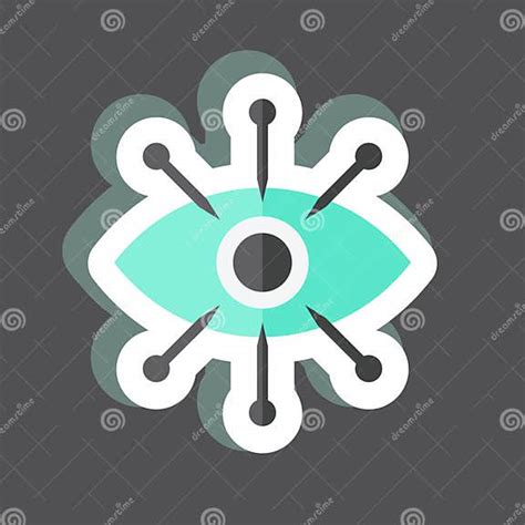 Sticker Data Visualization Suitable For Data Analytics Symbol Simple Design Editable Design
