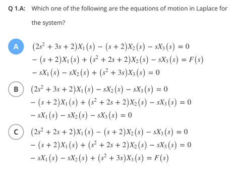 Solved Represent The System Shown In The Figure Below In Chegg