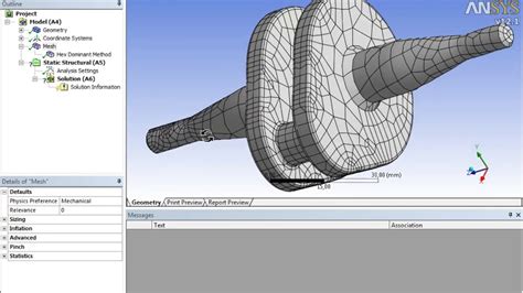 Ansys Workbench Static Structural Youtube