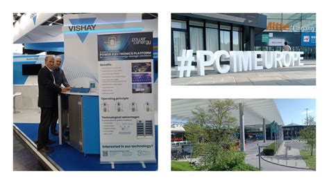 Pcim Europe Co Exhibition At The Vishay Booth