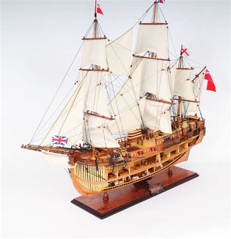Hms Endeavour Open Hull Kenneth Larson