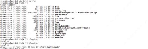 【apache doris】审计日志插件 快速体验 powerdata segmentfault 思否