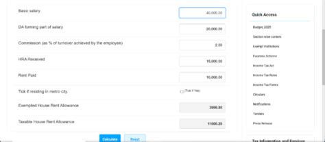 HRA Calculation And Tax Benefits For Metro Cities In