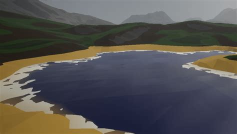 I Tried My Hand At A Low Poly Water Shader Today Any Tips R