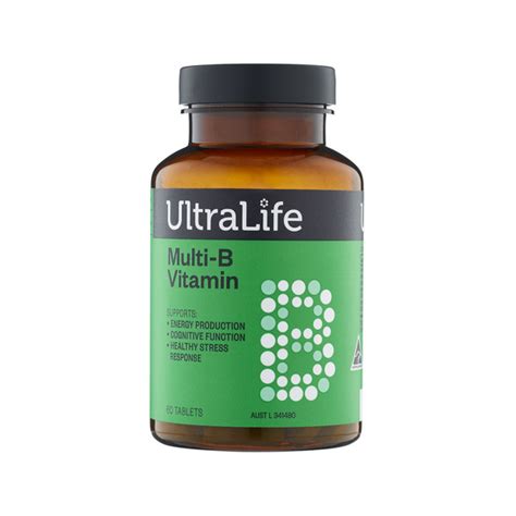 Buy Ultra Life Multi B Vitamin Tablets 60 Pack Coles