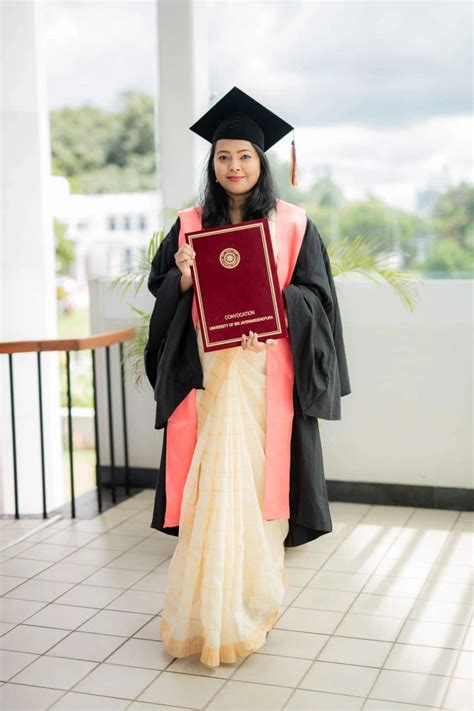 Officially Graduated From University Of Sri Jayewardenepura With Second