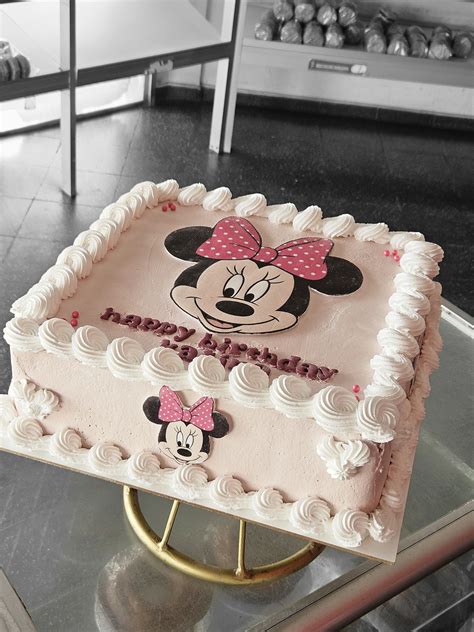 Cake Minnie Queque De Minnie Mouse Torta Mini Mouse Pasteles De