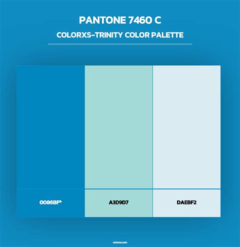 Pantone 7460 C Color Palettes