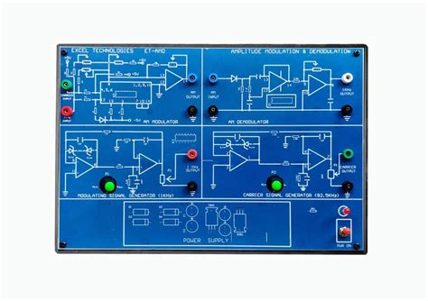 Excel Amplitude Modulation Demodulation Kit Usage Laboratory At Piece In Noida