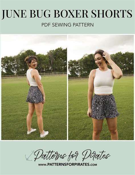 June Bug Boxer Shorts Patterns For Pirates