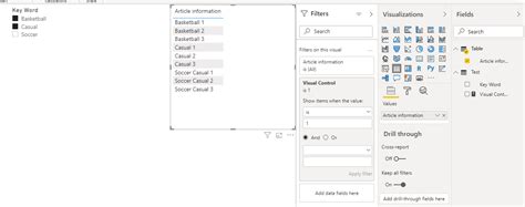 Solved Create Filter With Unique Values Based On Multival Microsoft Fabric Community