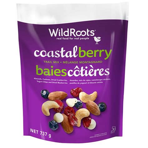 Wildroots Coastal Berry Natural Trail Mix Same Day Delivery Costco