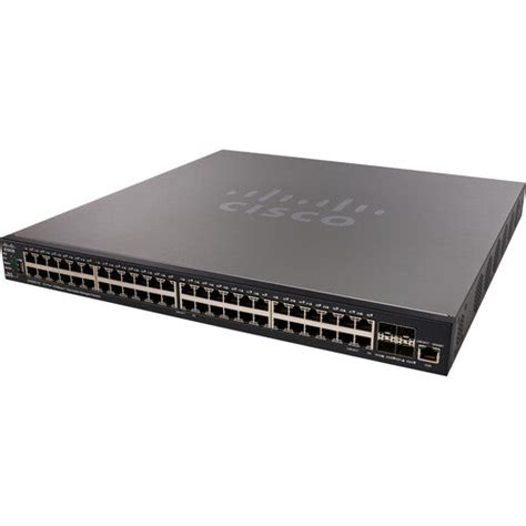 cisco sx550x 52 52 port 10gbase t stackable managed switch silarius