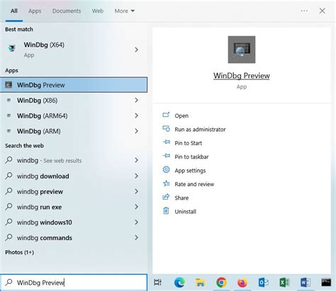 WinDbg Preview PCauthorities